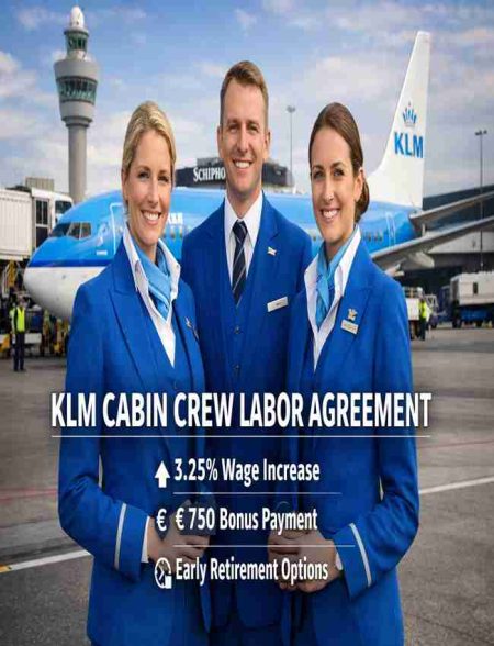 KLM Cabin Crew Secures New Two-Year Labor Agreement Following Months of ...