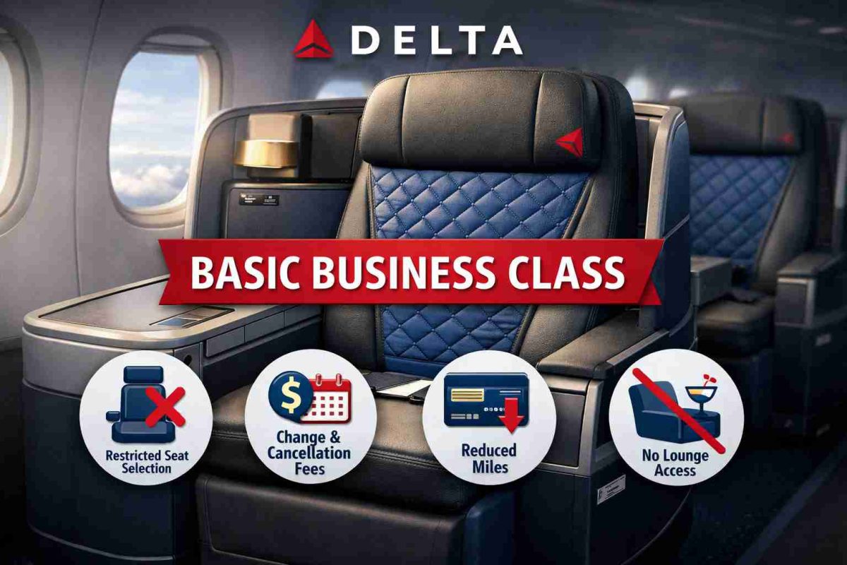 Delta to Introduce “Basic Business Class” by End of 2026, Unbundling ...