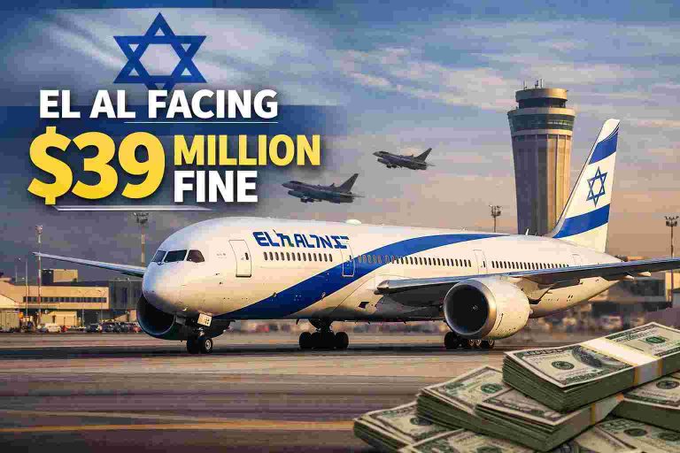 EL AL Airlines Faces Proposed $39 Million Fine Over Wartime Fare Increases