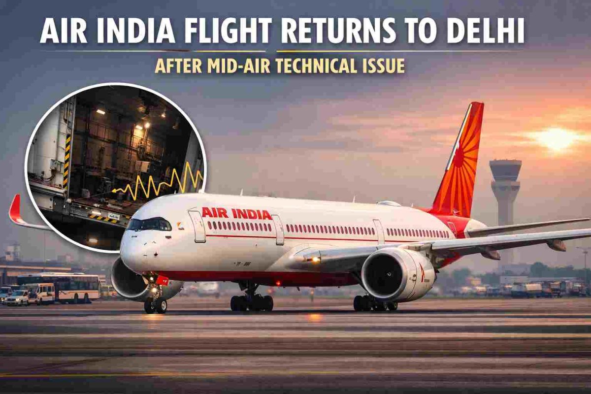 Air India A350 Bound for London Returns to Delhi After Mid-Air ...