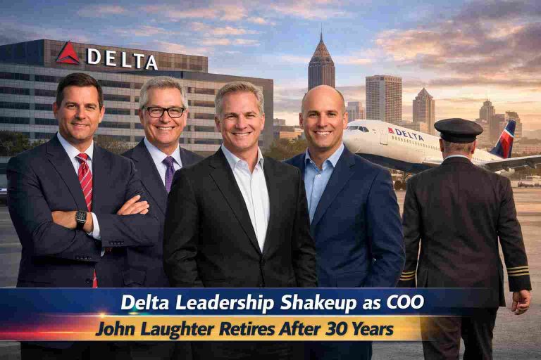 Delta Announces Leadership Overhaul as COO John Laughter Prepares to ...