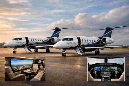 Embraer Launches Next-Generation Praetor 600E and 500E Jets to Boost ...