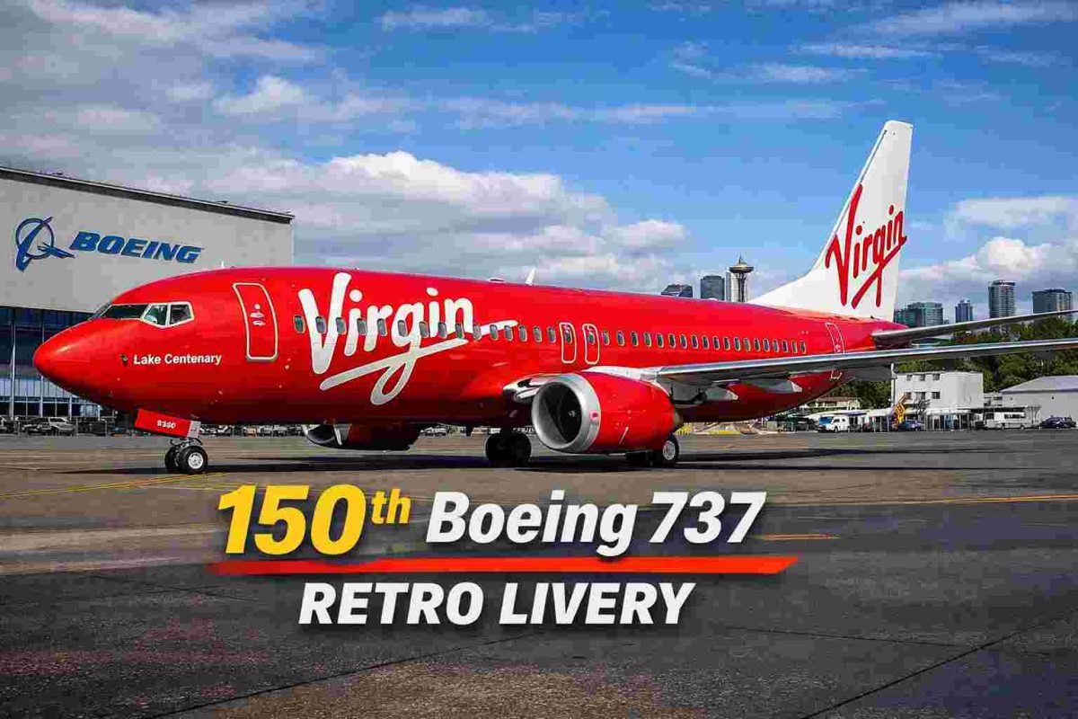 Virgin Australia Unveils 150th Boeing 737 With Retro Livery, Marking ...