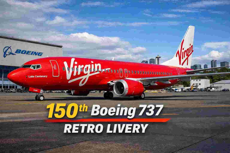 Virgin Australia Unveils 150th Boeing 737 With Retro Livery, Marking ...